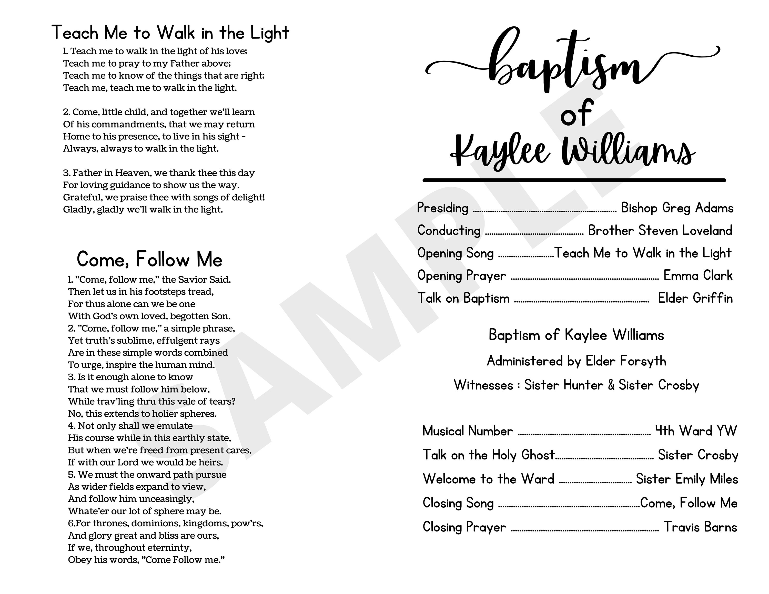 Baptism Program Template Latter Day Saint Convert-boy-girl-teenager ...