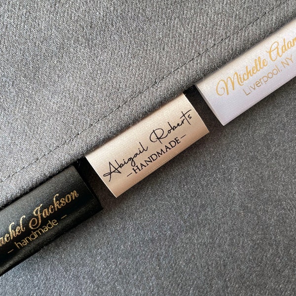 Custom Clothing Labels - Etsy