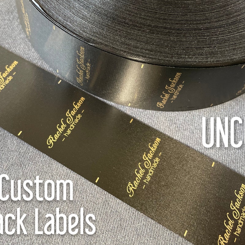 Custom Satin Labels - Etsy