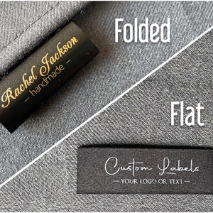 Custom Sewing Labels, Personalized Satin Tags, Custom Clothing Labels ...