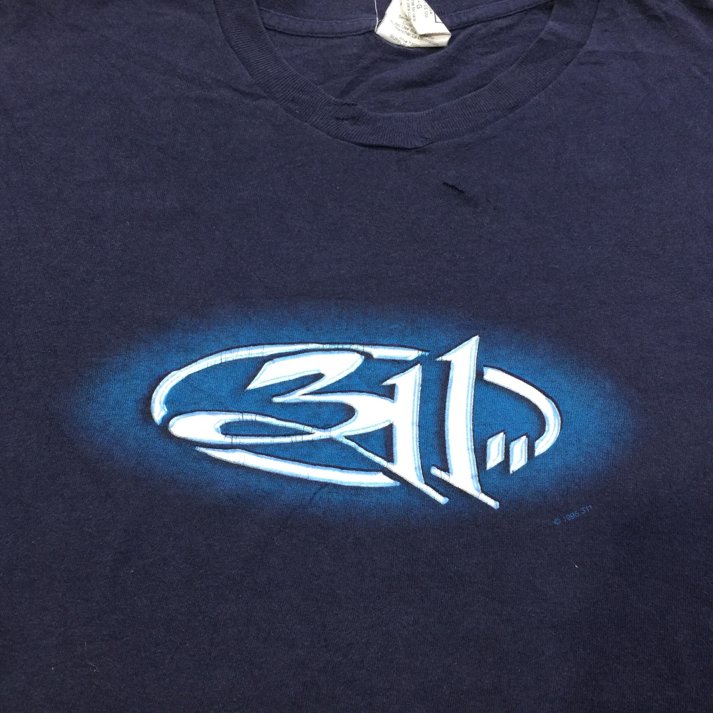Vintage 90s 311 three-eleven band T-Shirt | Etsy