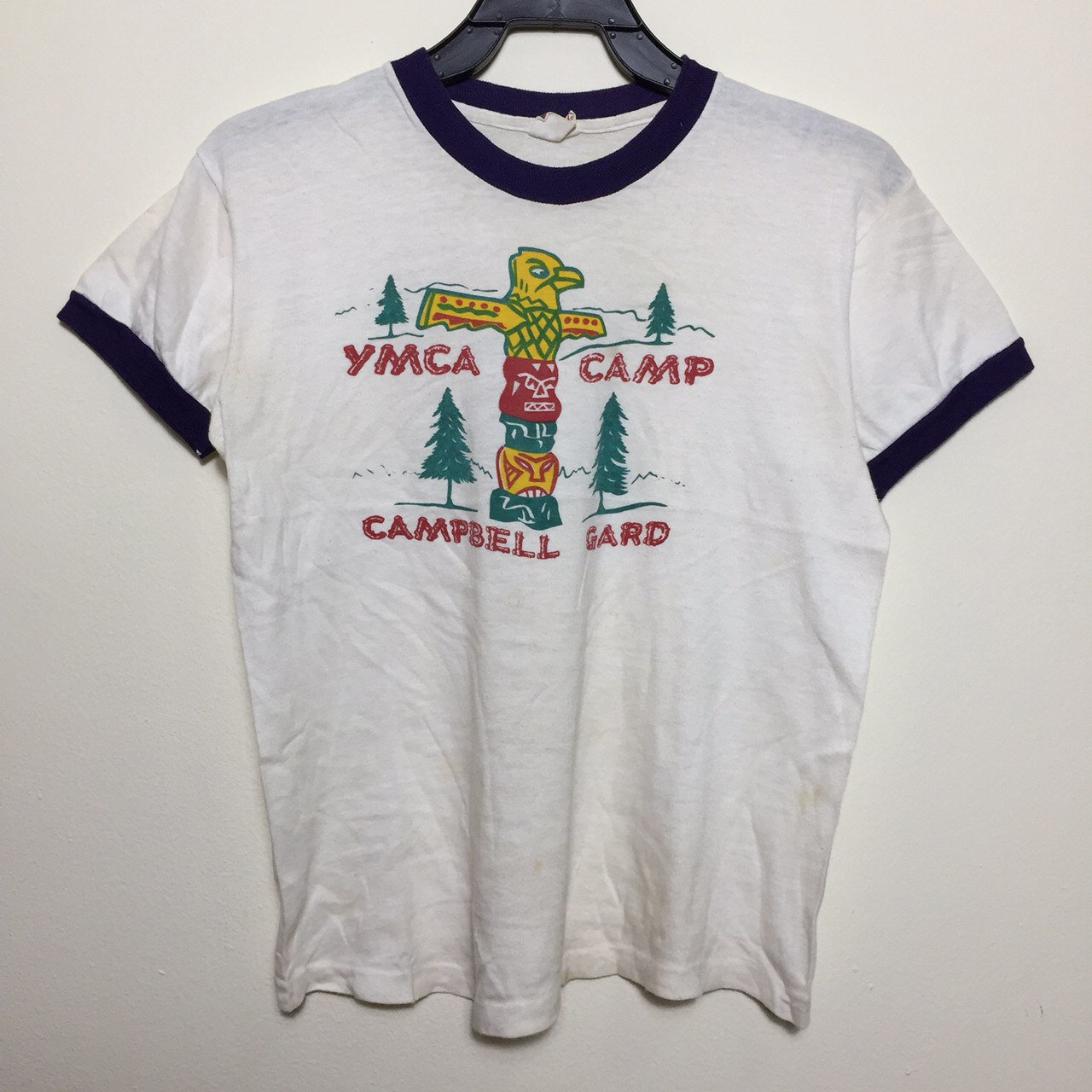 Vintage 70s YMCA Camp Campbell Gard T-Shirt | Etsy