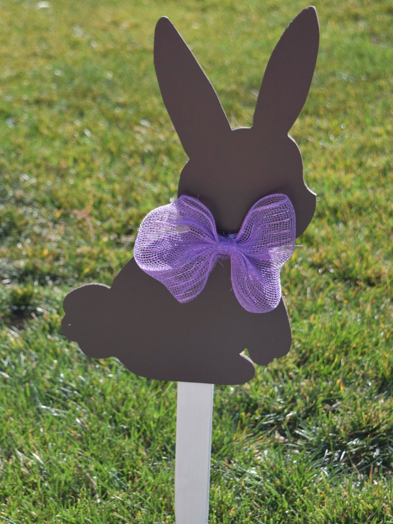 Easter Chocolate Bunny Yard Signs - Etsy