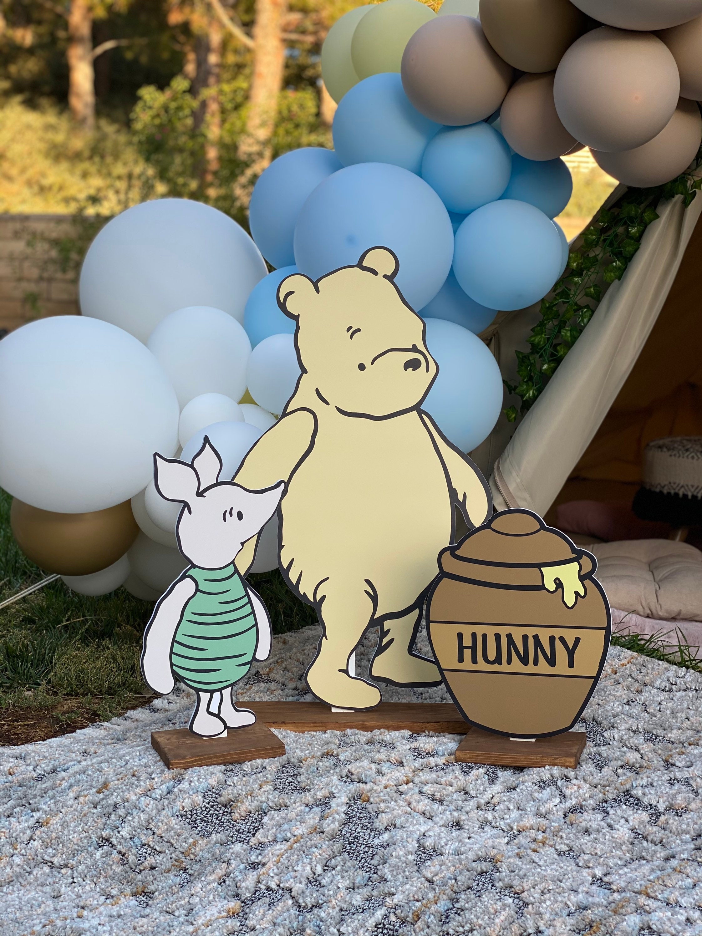 Vintage Winnie the Pooh pooh Inspired Party Prop Cut Out - Etsy