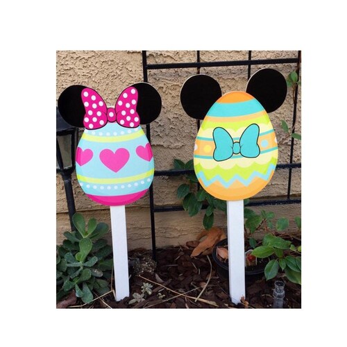 Christmas Yard Decorations Mouse Ears Cutouts - Etsy