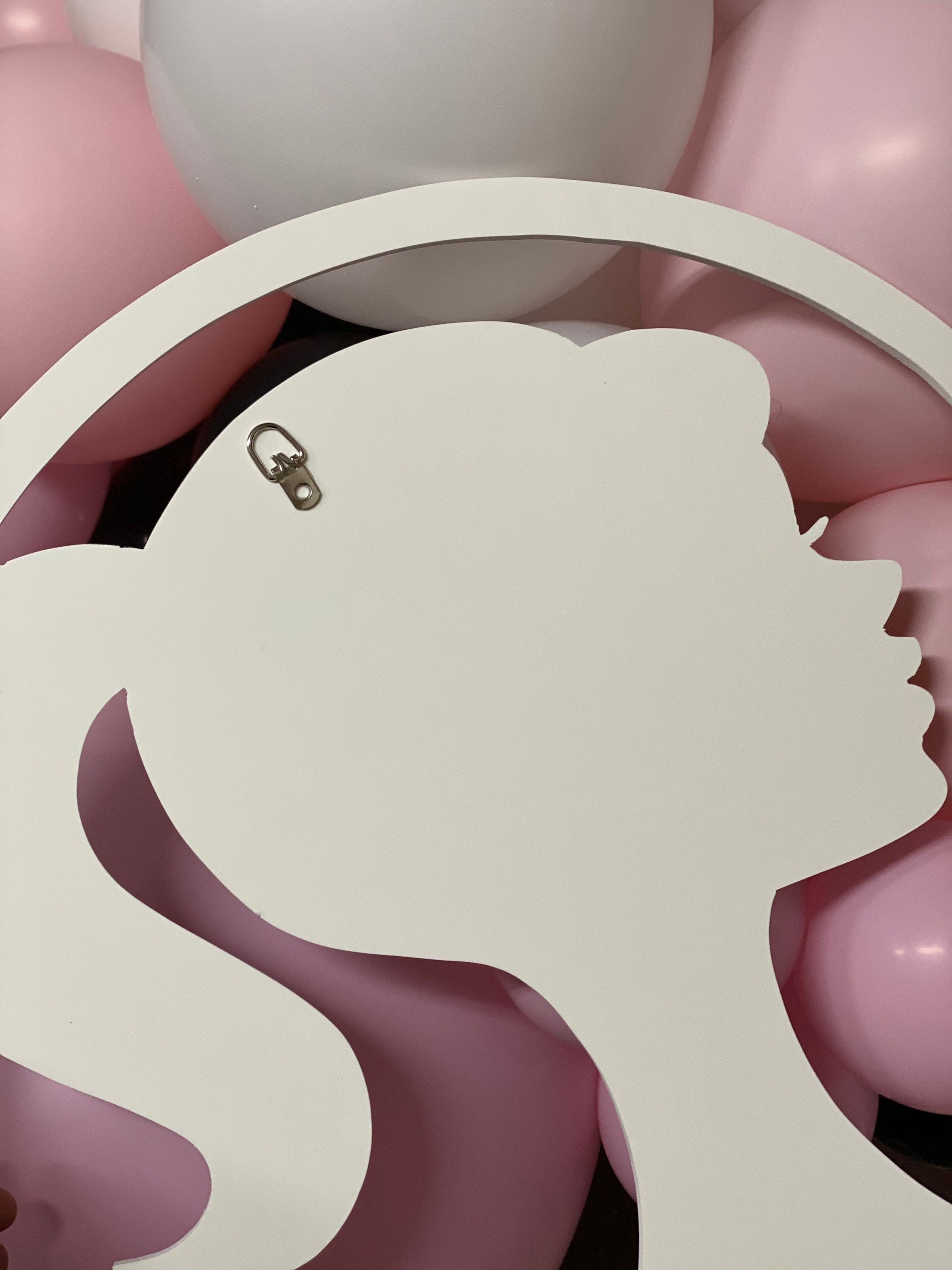 Party Décor Party Supplies Barbie Silhouette Standee Prop Party ...