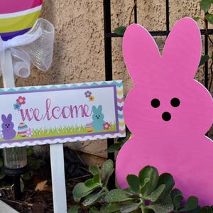 Easter Yard Signs! Welcome or Happy Easter Sign! - Etsy
