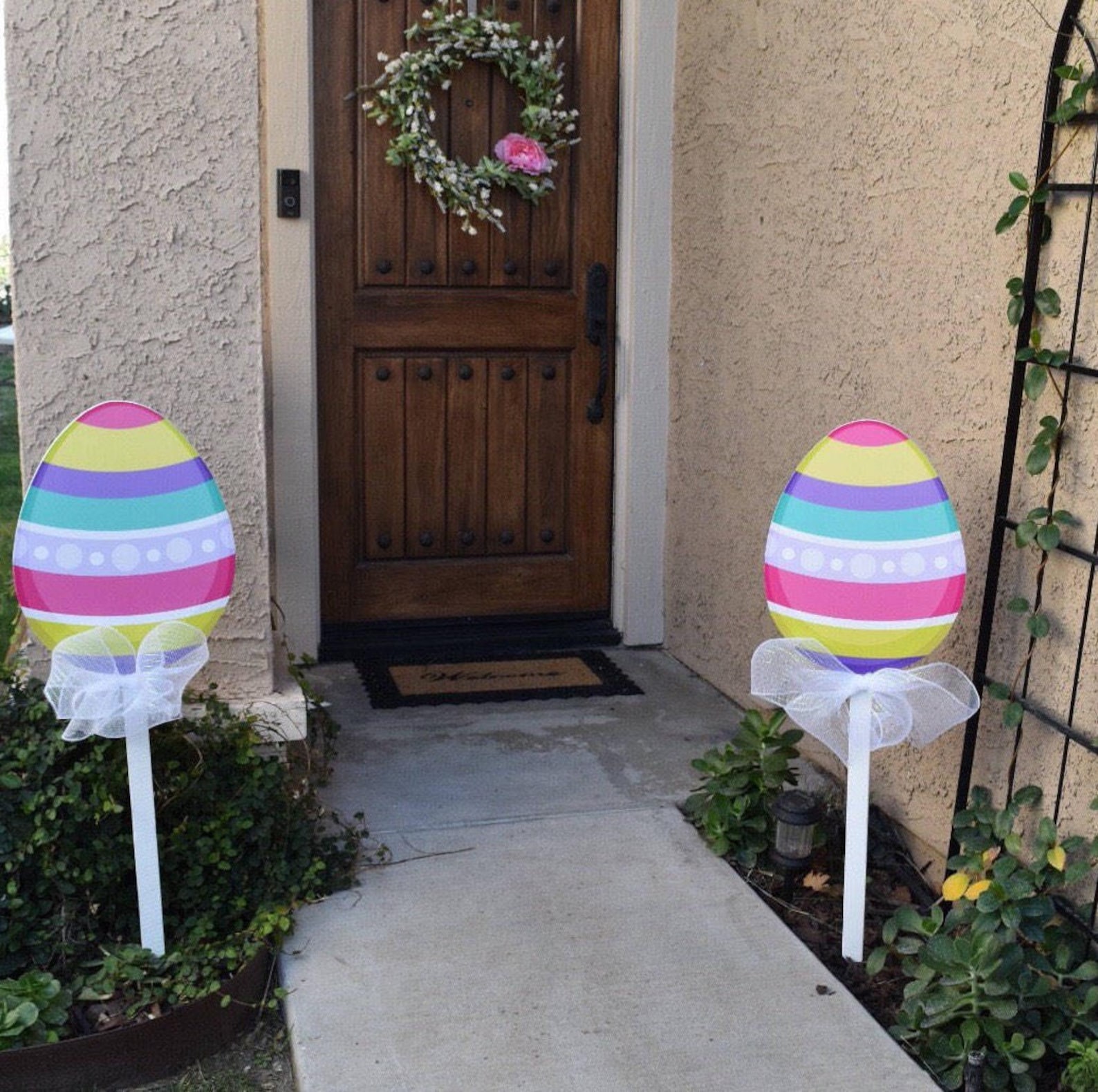 Extra Large Easter Egg Yard Decorations - Etsy
