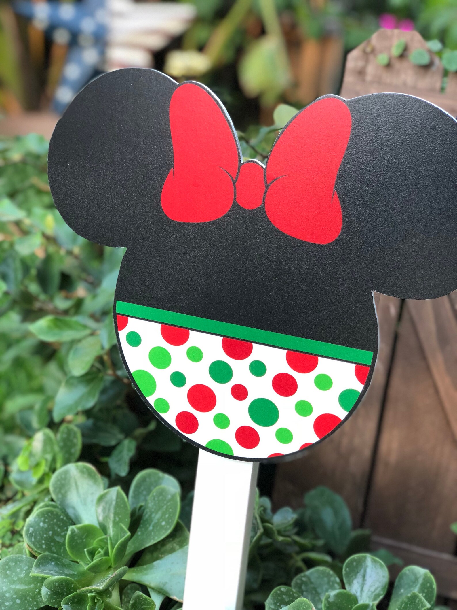 Christmas Yard Decorations Mouse Ears Cutouts - Etsy