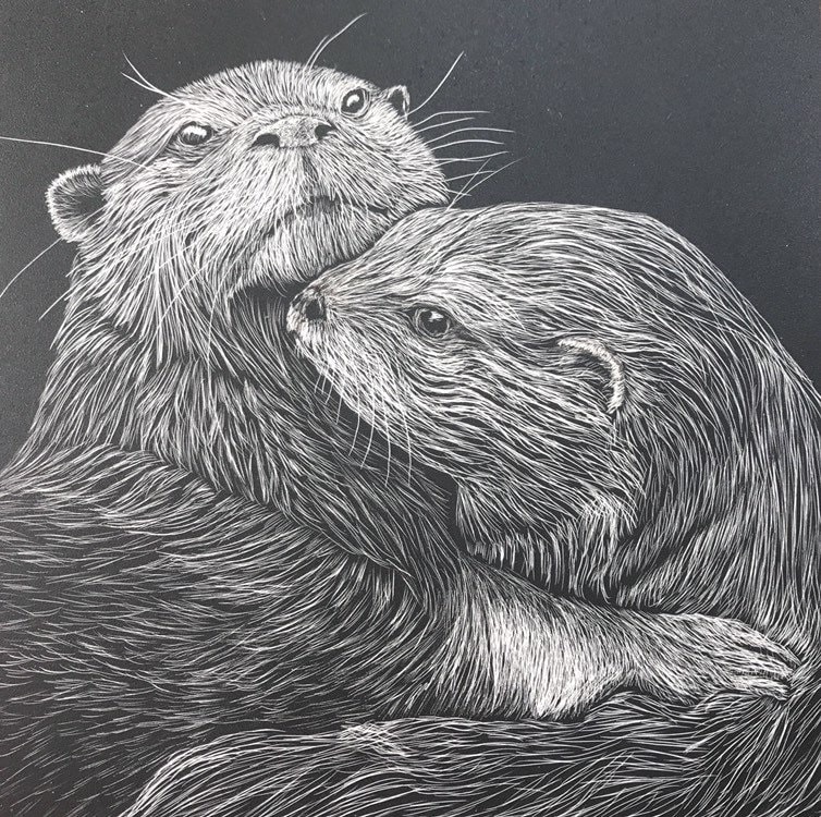 Pick an Otter Any Otter Free Shipping for One of a Kind - Etsy