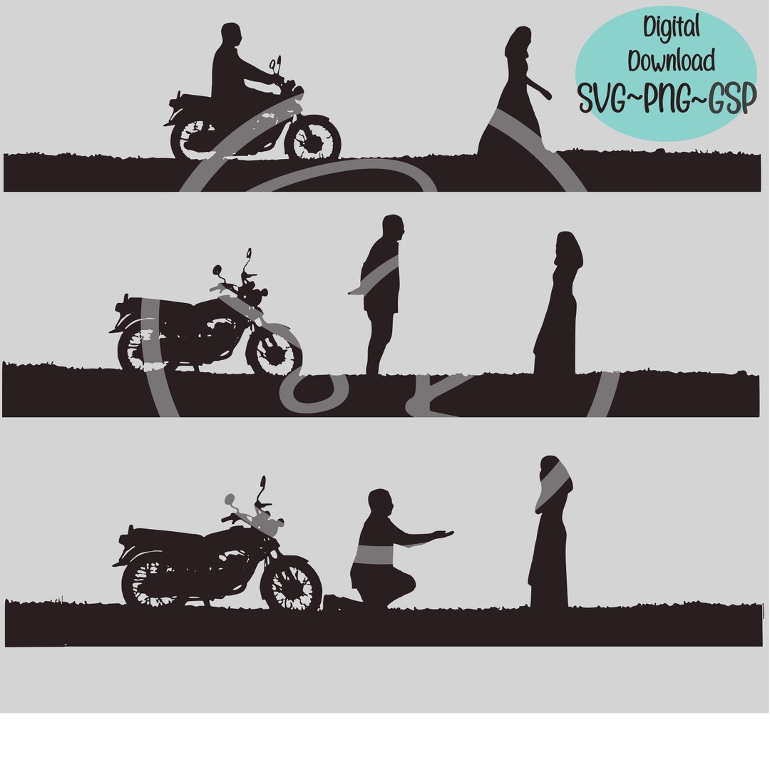 SVG, PNG, GSP, Digital File Download of Silhouette That Tells a Story ...