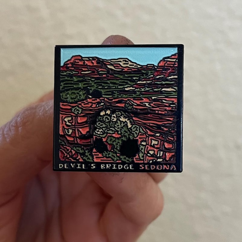 Devil Pin - Etsy