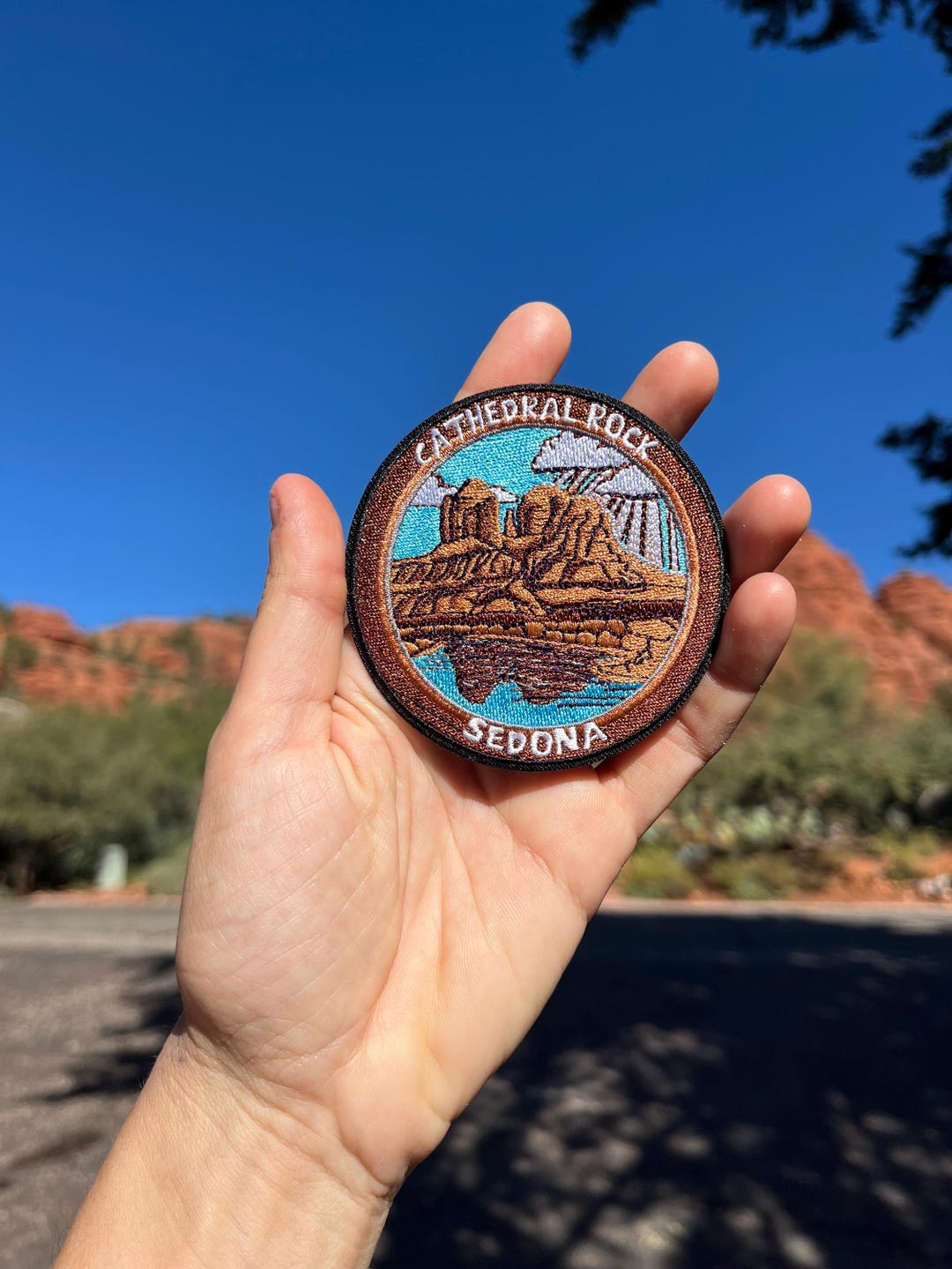 Cathedral Rock Badge Sedona Embroidered Iron on Patch - Etsy