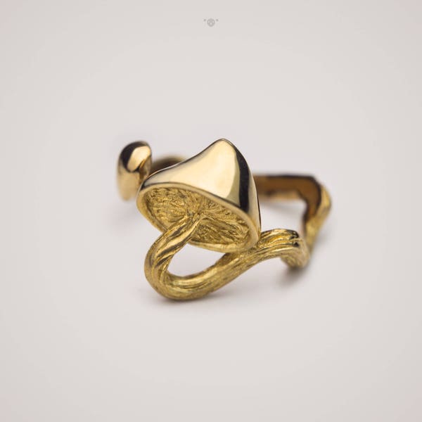 Mushroom Ring - Etsy