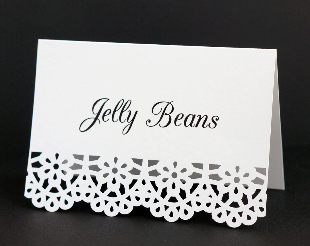 Food Labels - Food Place Cards - White Catering Food Signs - Wedding ...