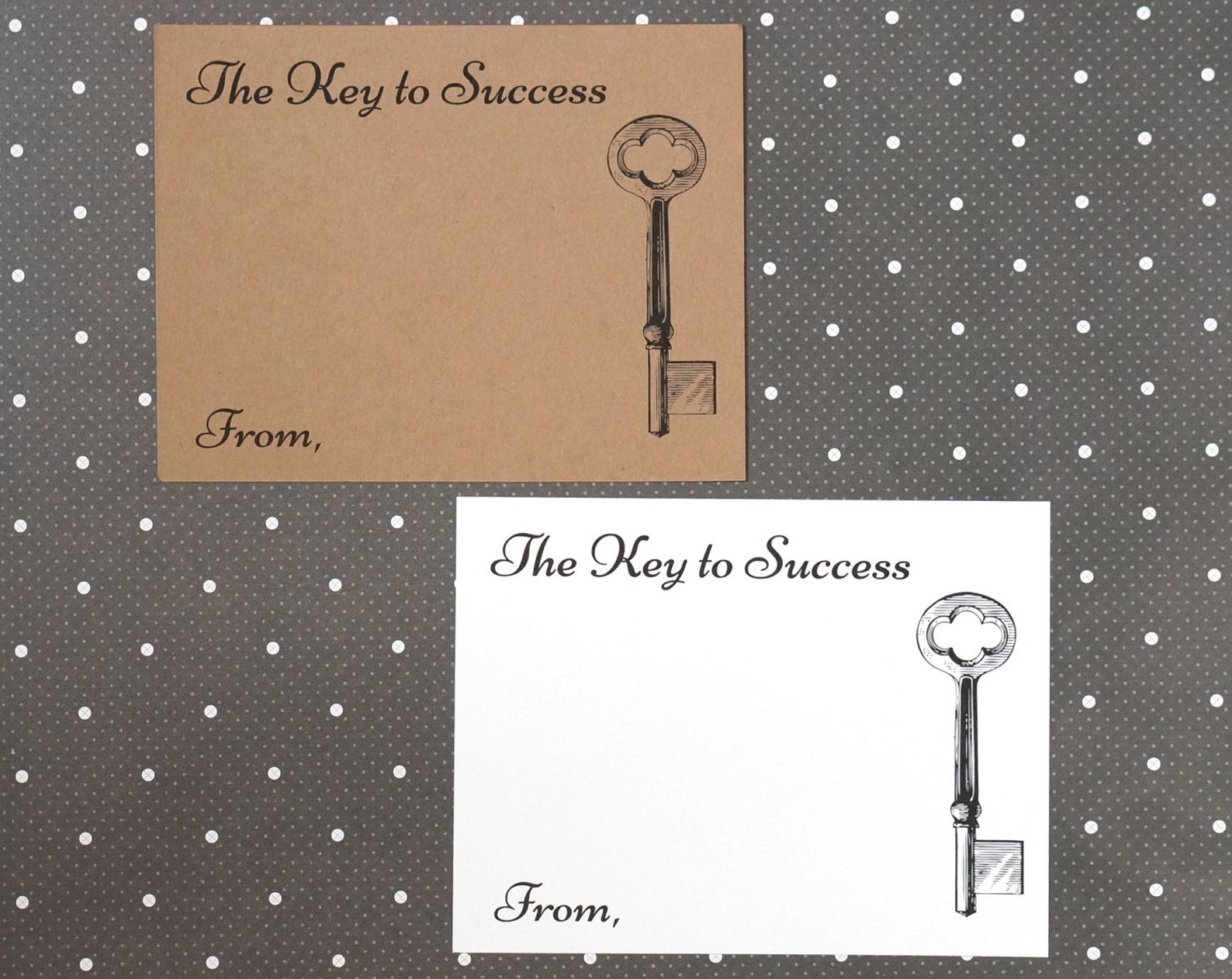 Key to Success Graduation Advice Cards Advice for the Graduate Grad ...