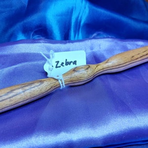 Traditional Length Zebra Wood Wand - Etsy
