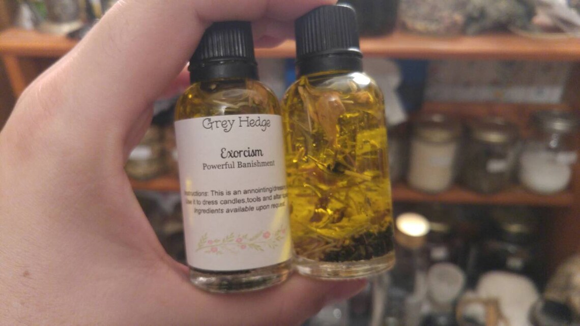 Exorcism Oil - Etsy