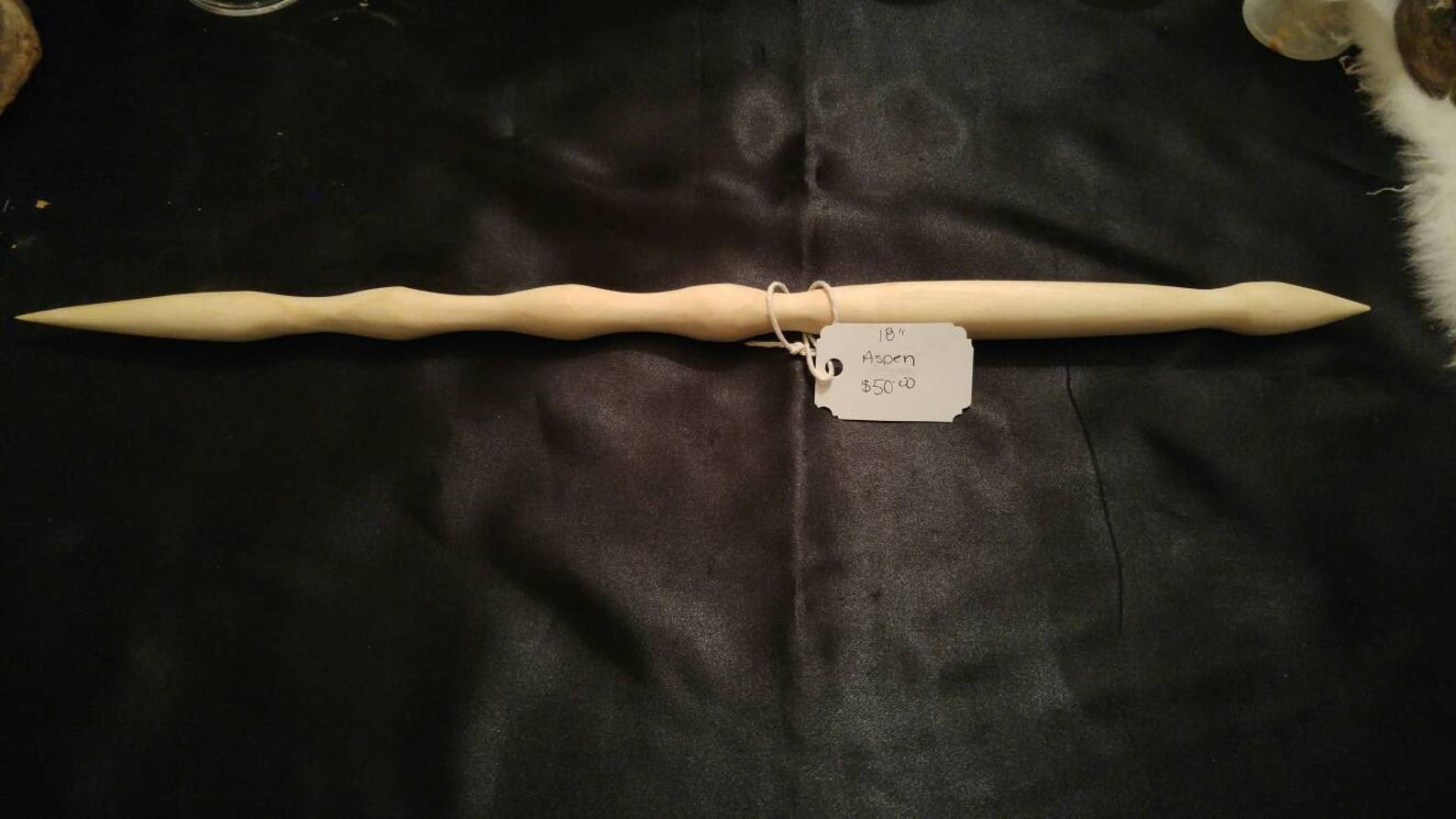 Aspen wand Traditional Length | Etsy