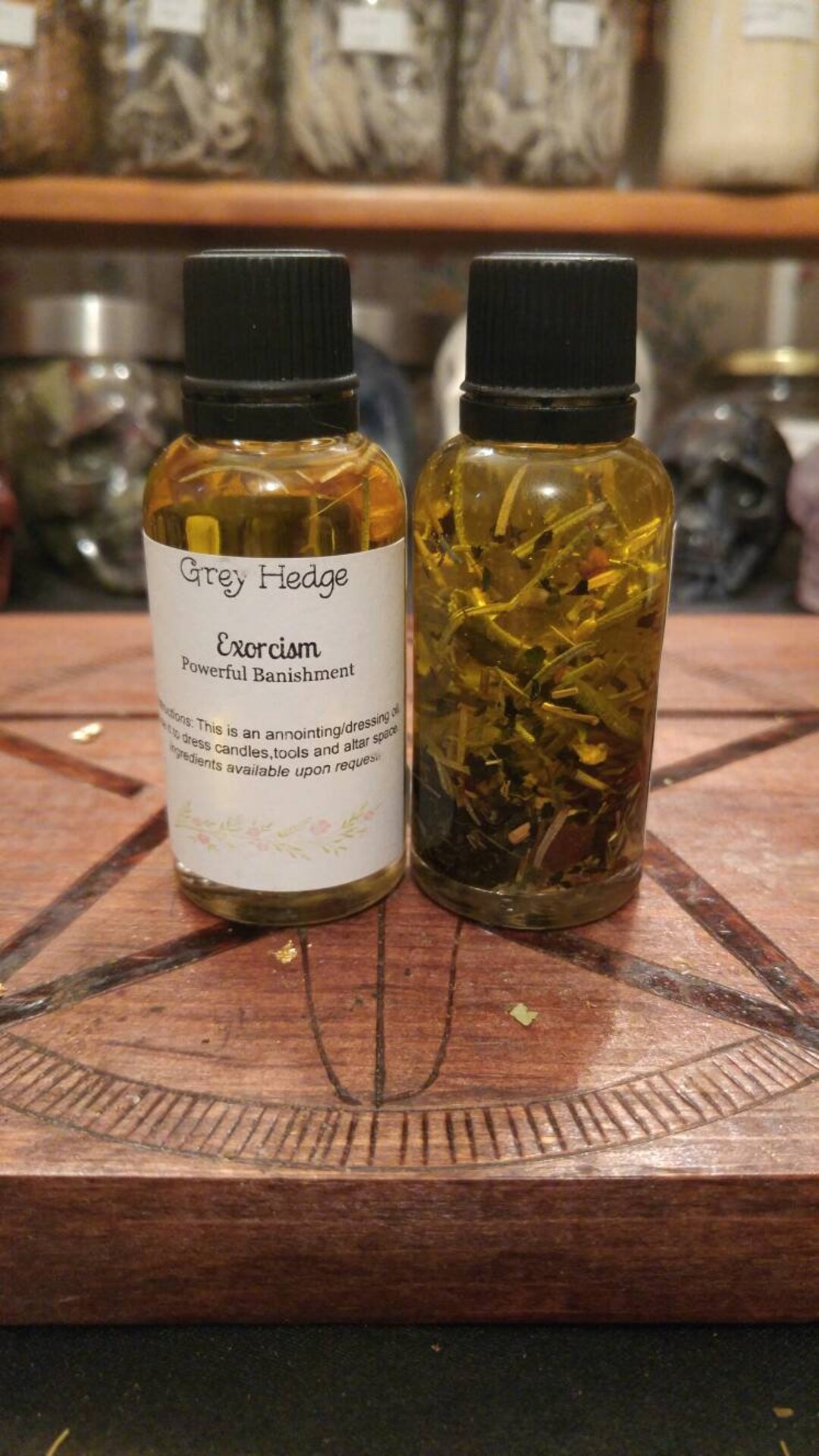 Exorcism Oil - Etsy