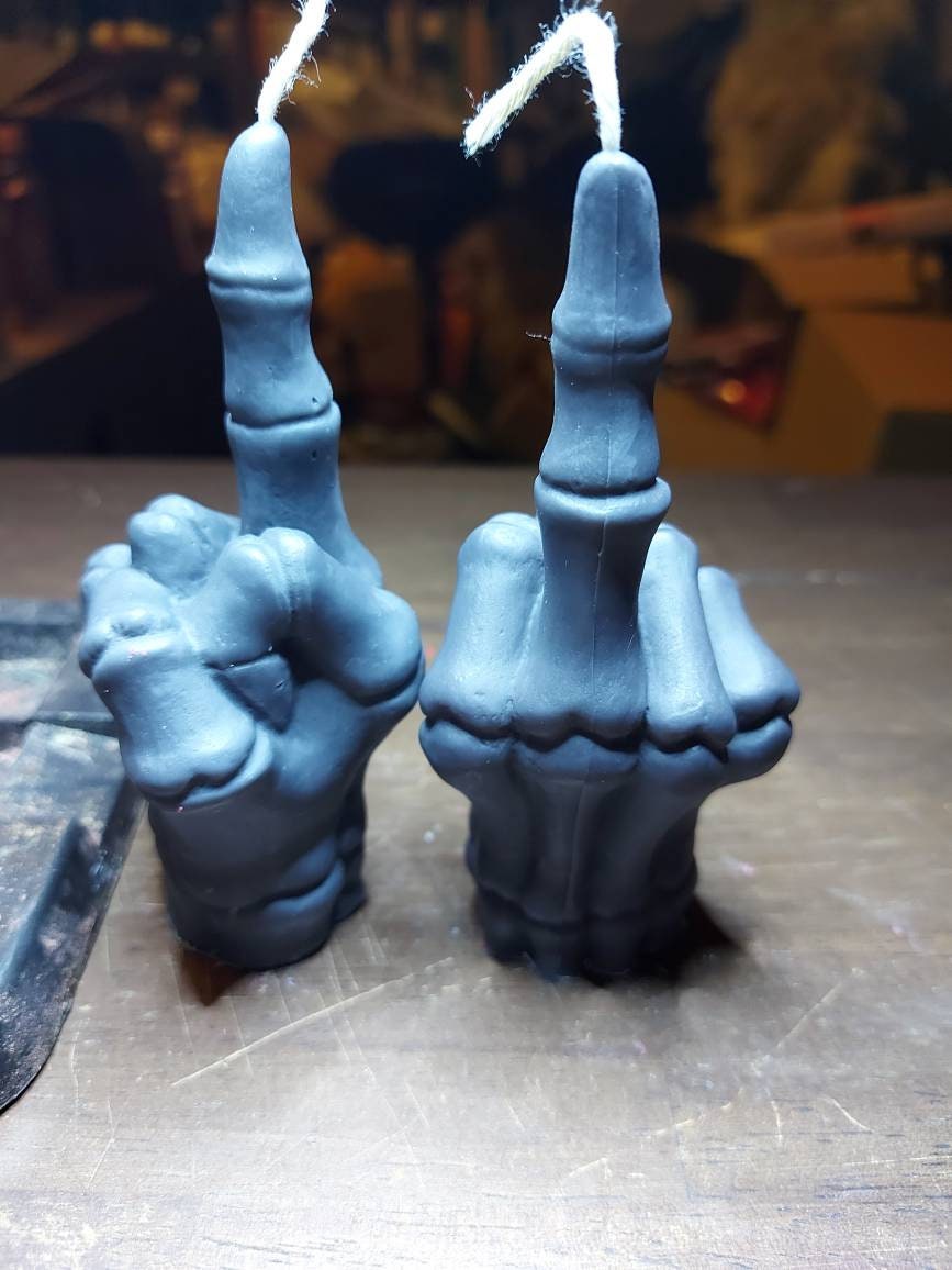 Bone Middle Finger - Etsy