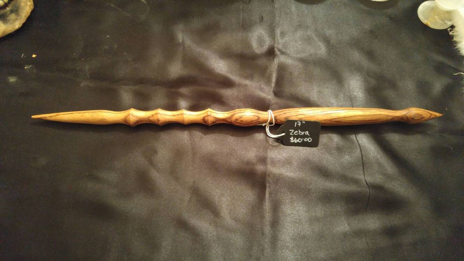 Traditional Length Zebra Wood Wand - Etsy