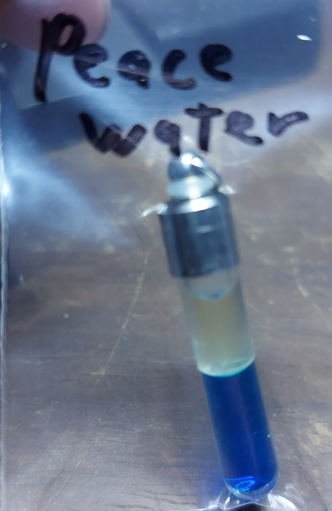 Peace Water Charm Vial - Etsy