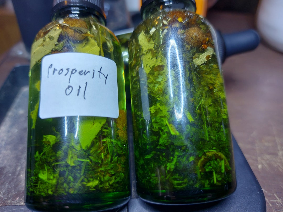 Prosperity Spell Oil - Etsy
