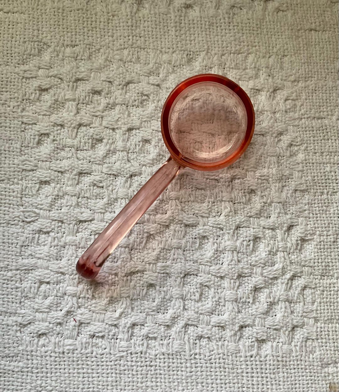 Pink Depression Glass Mayonnaise/condiment Spoon - Etsy