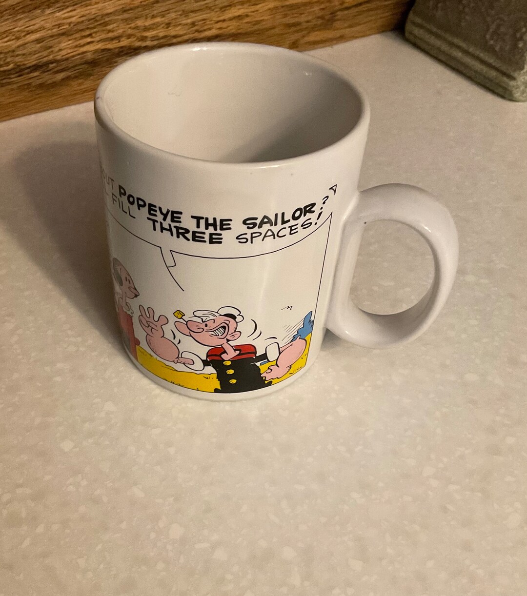 One Vintage Popeye the Sailor Coffee Mug by King Features Syndicate ...