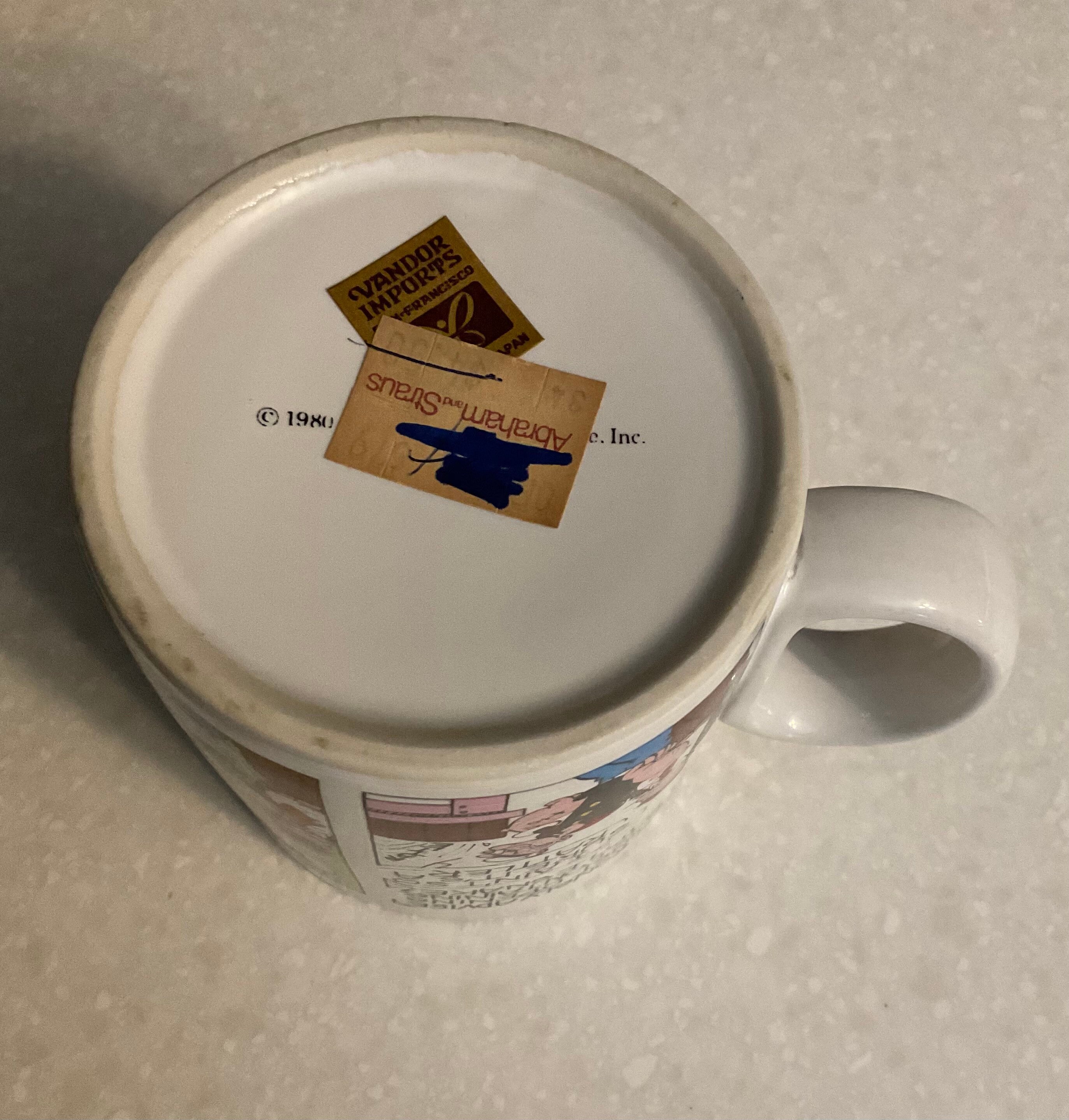 One Vintage Popeye the Sailor Coffee Mug by King Features Syndicate ...