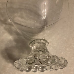 Vintage Anchor Hocking Clear Bubble Boopie Berwick Sherbets...dessert Dishes…set of 8 - Etsy
