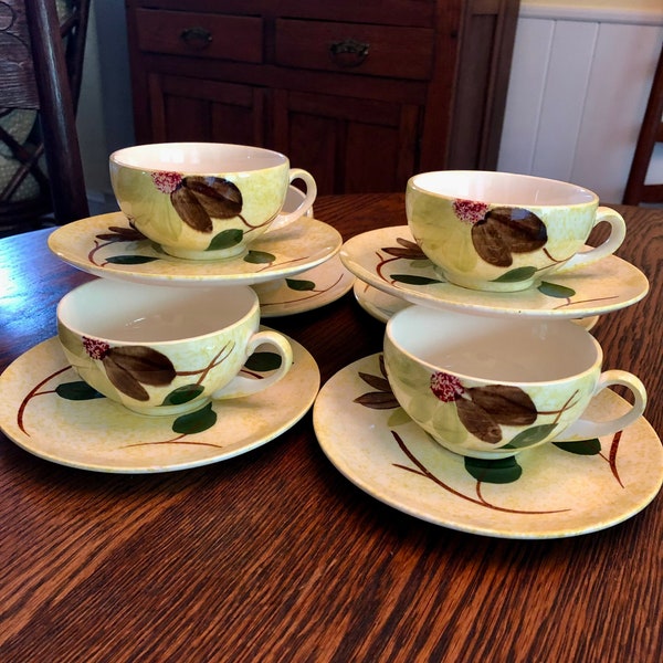 Blue Ridge Pottery Cups - Etsy