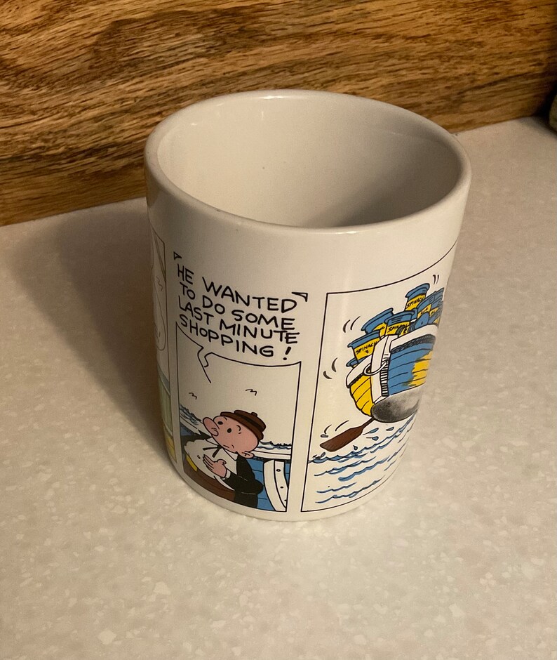 One Vintage Popeye the Sailor Coffee Mug by King Features Syndicate ...