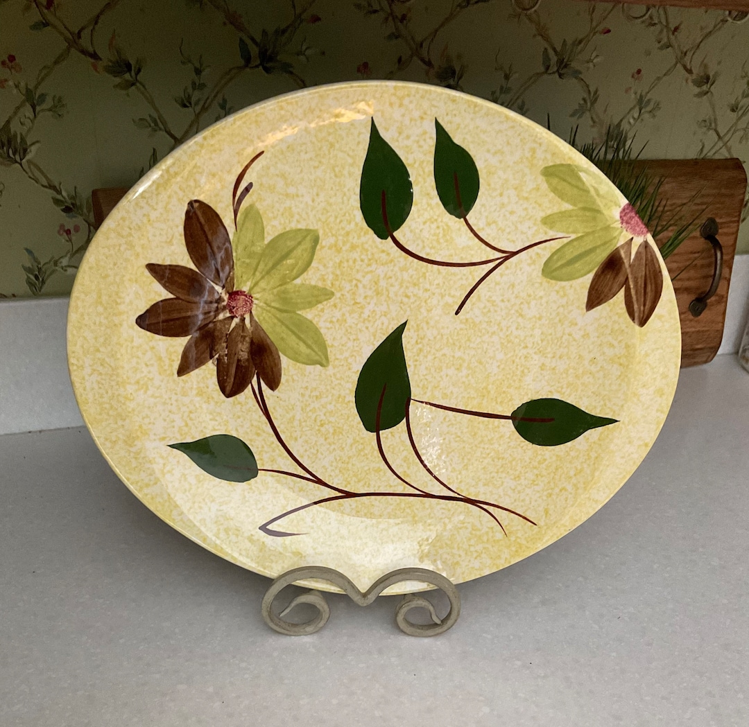 Vintage Blue Ridge Southern Potteries “cheerio” 13 1/2 Inch Platter ...