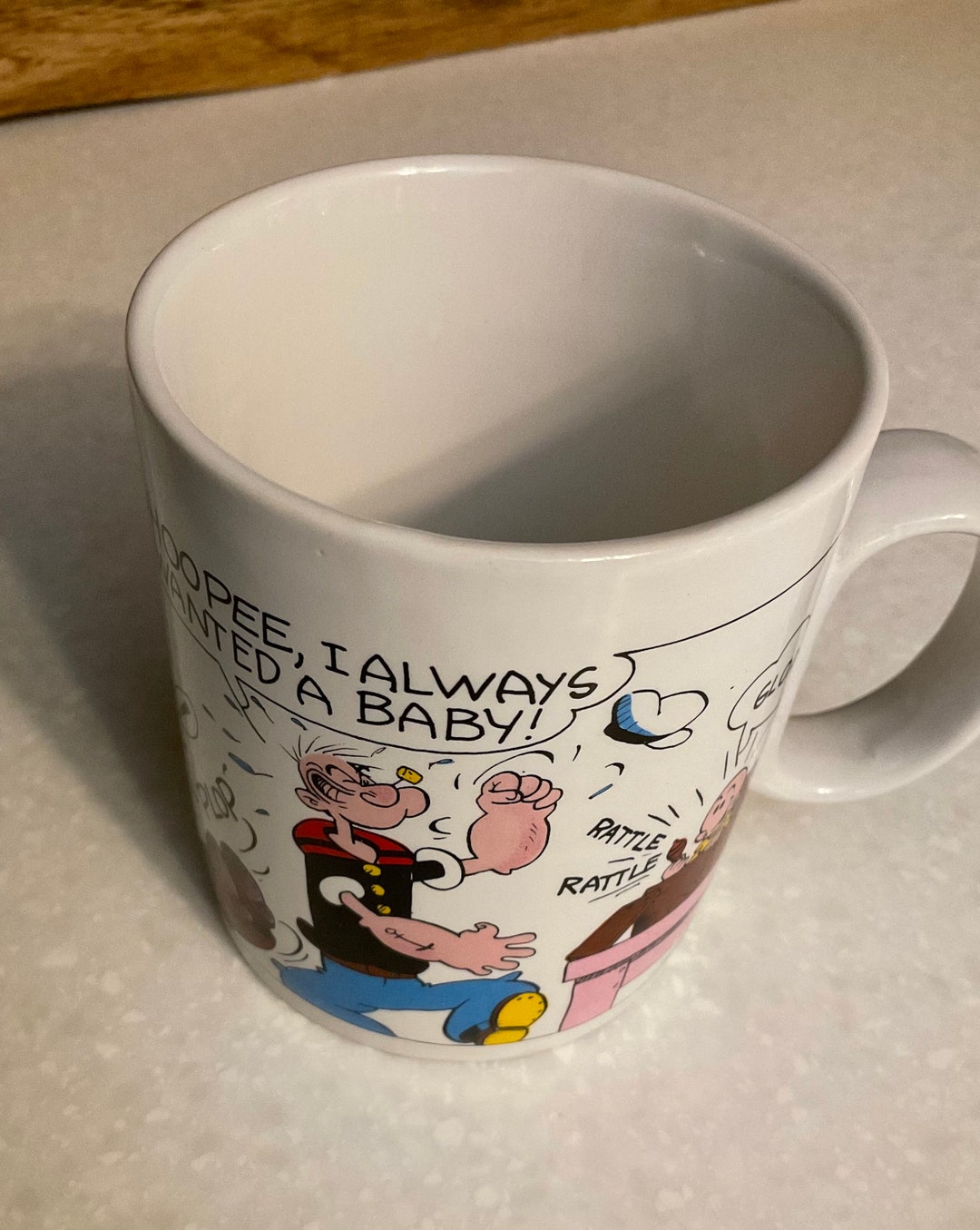 One Vintage Popeye the Sailor Coffee Mug by King Features Syndicate ...