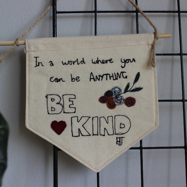 Be Kind Banner - Etsy UK
