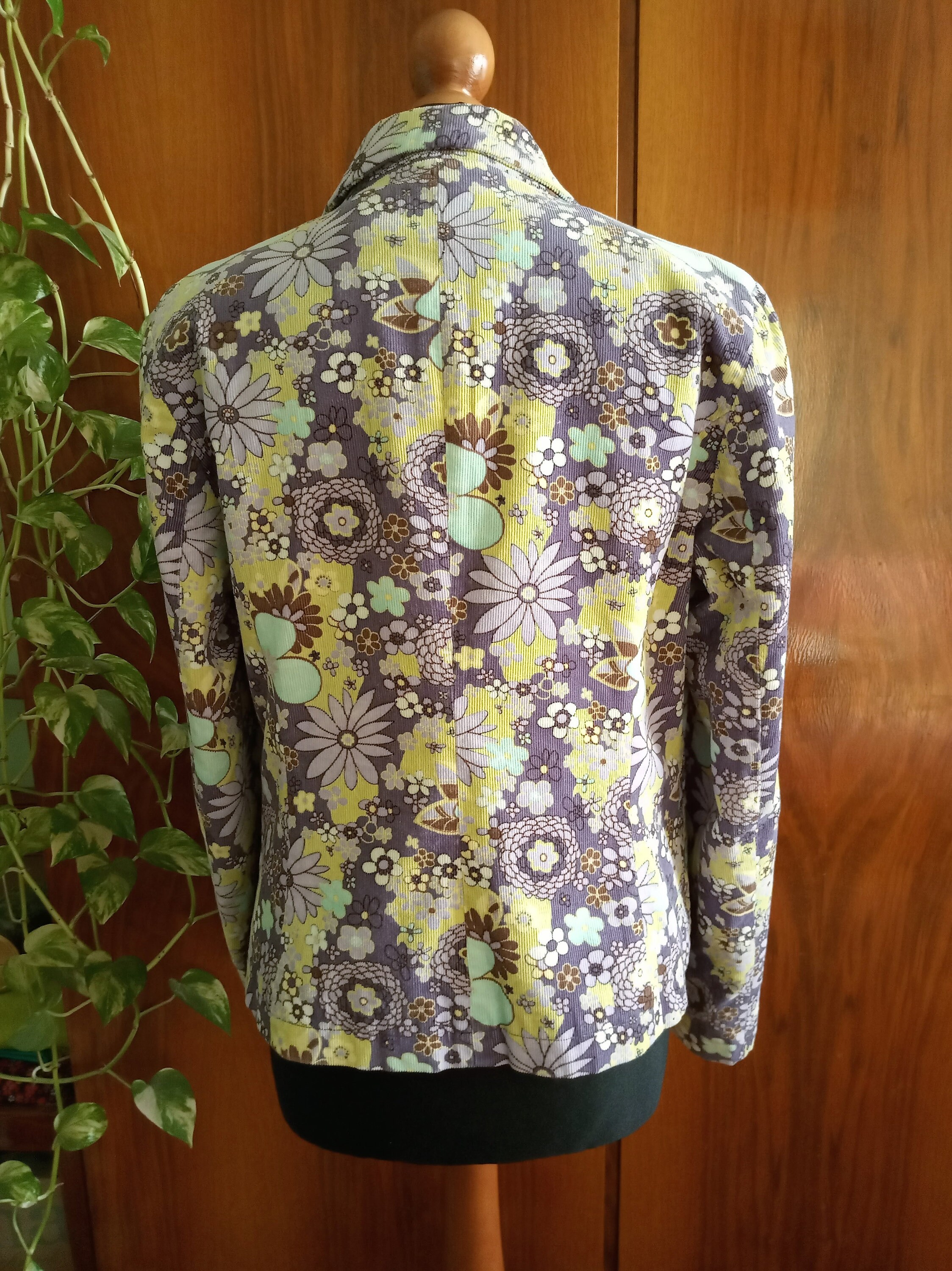 Fairy Jacket, Romantic Flower Jacket, Boho Vintage Reworked Jacket ...