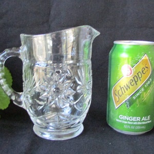 Small Pitchers - CHOOSE ONE - Glass Pitchers CREAMERS Vintage Creamers ...