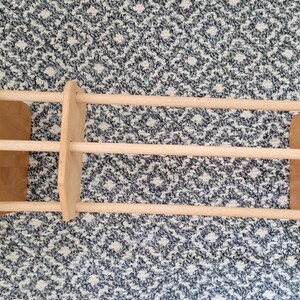 Vintage Reference Book Rack Napa Valley Tabletop Book Racks Wood Book ...