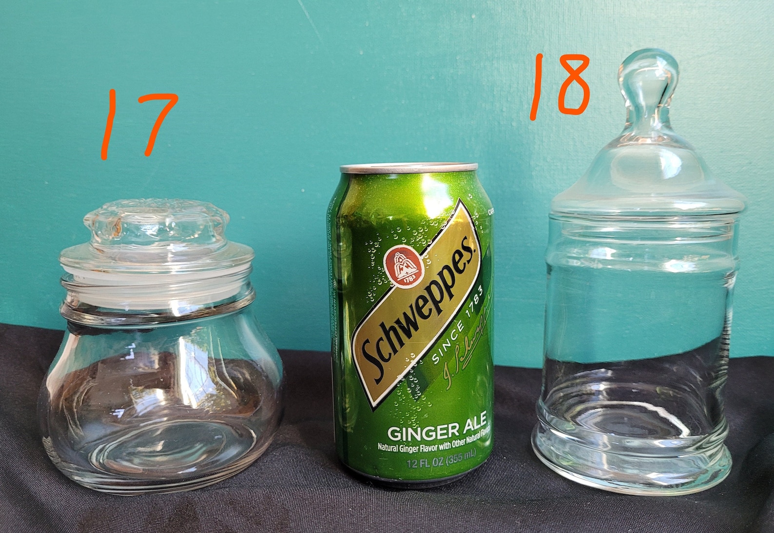 Glass Jars Candy Jars With Lids Vintage Jars Display Jars - Etsy