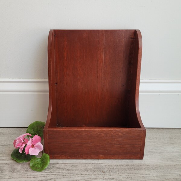 Wood Wall Pocket - Etsy