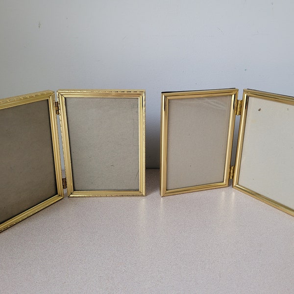 Vintage Gold Attached Frame Sets - Etsy