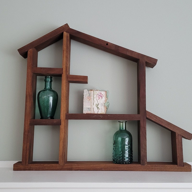 House Shaped Shelf - Etsy UK