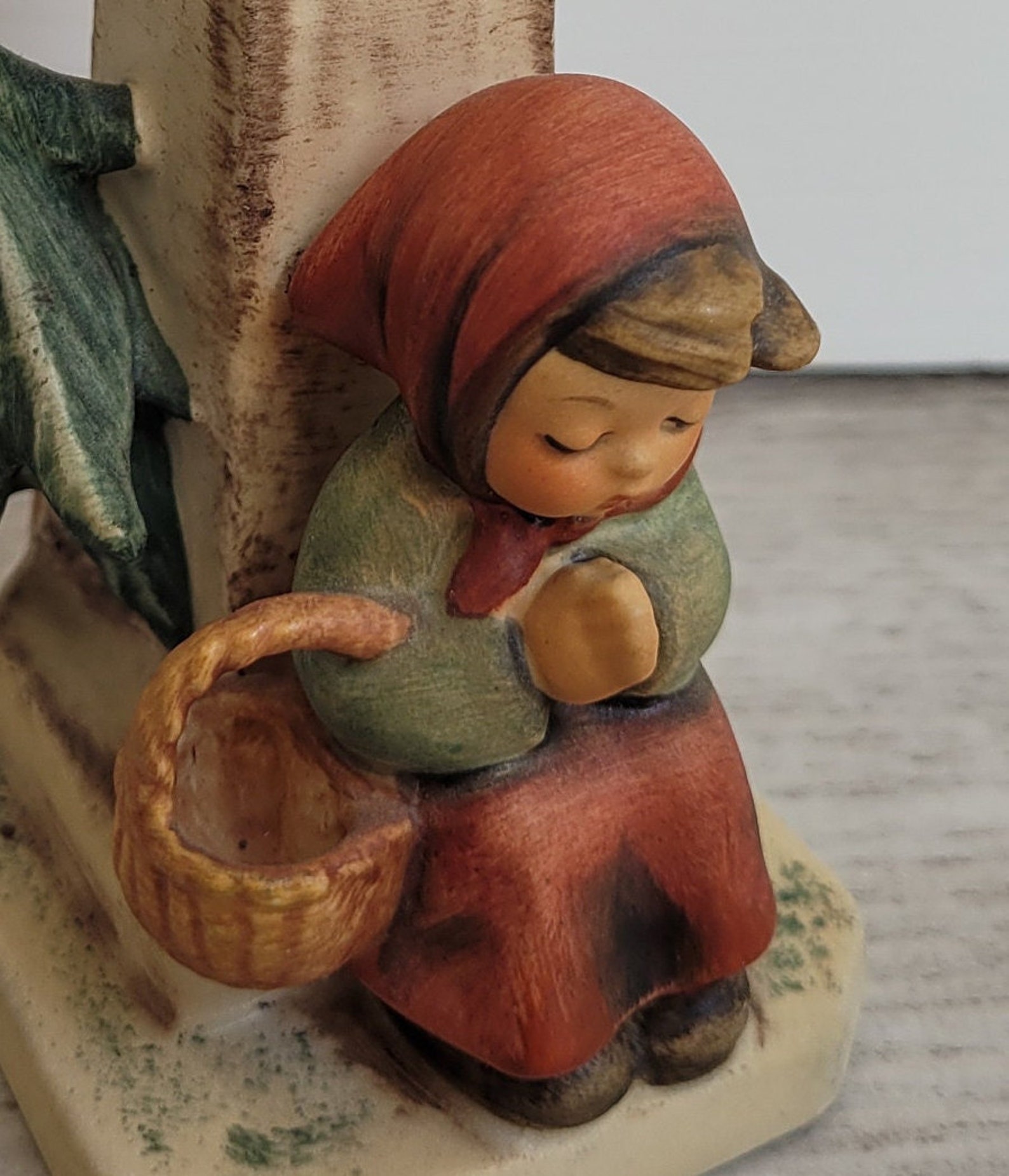 Vintage Hummel Figurines - Boy in Tree - Girl Praying - Girl With ...