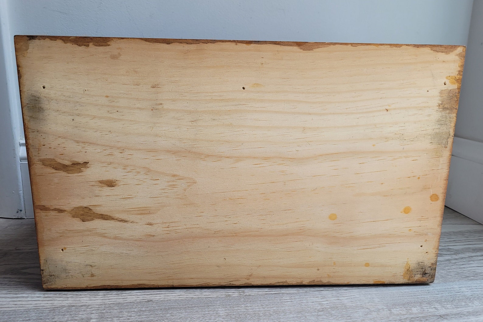 Vintage Bread Box Wood Bread Box Wood Kitchen Counter Storage for Bread ...