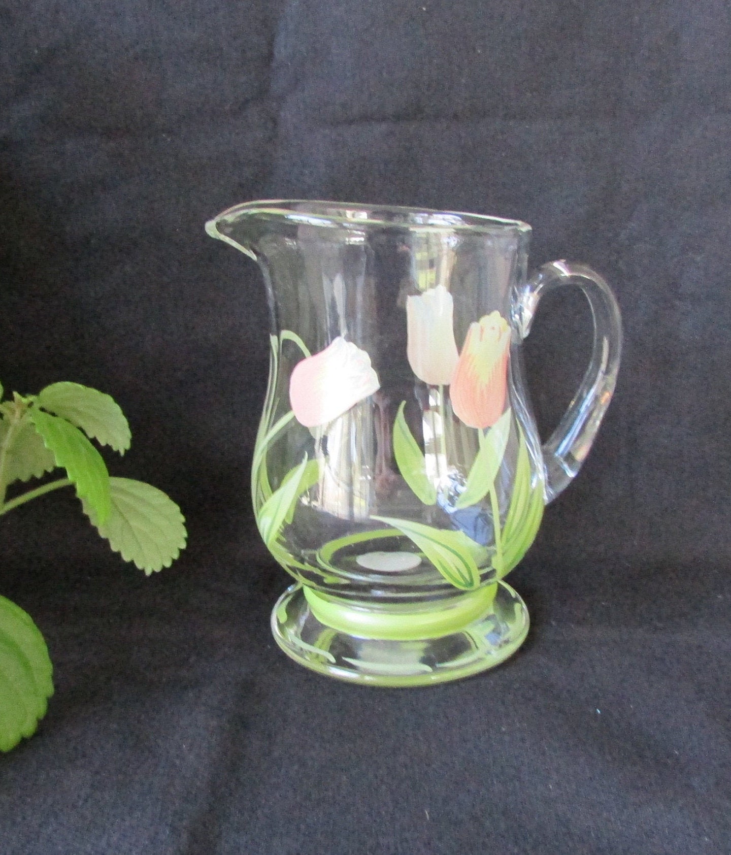 Drink & Barware Home & Living Vintage Princess House Cottage Tulip ...