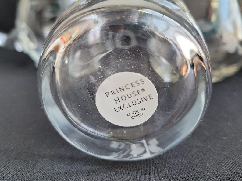 Vintage Princess House Heritage Glass YOU CHOOSE - Glass Jars Small ...