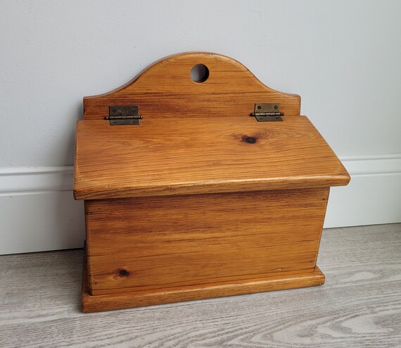 Wood Box With Lid Momento Boxes Vintage Wood Boxes Dining - Etsy