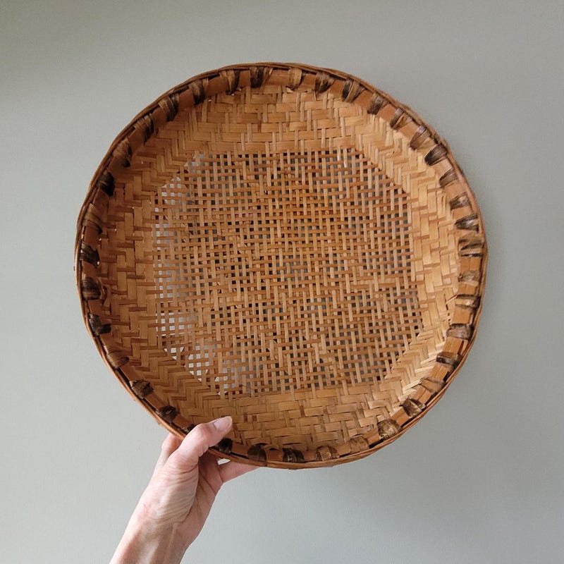 Winnowing Basket - Etsy